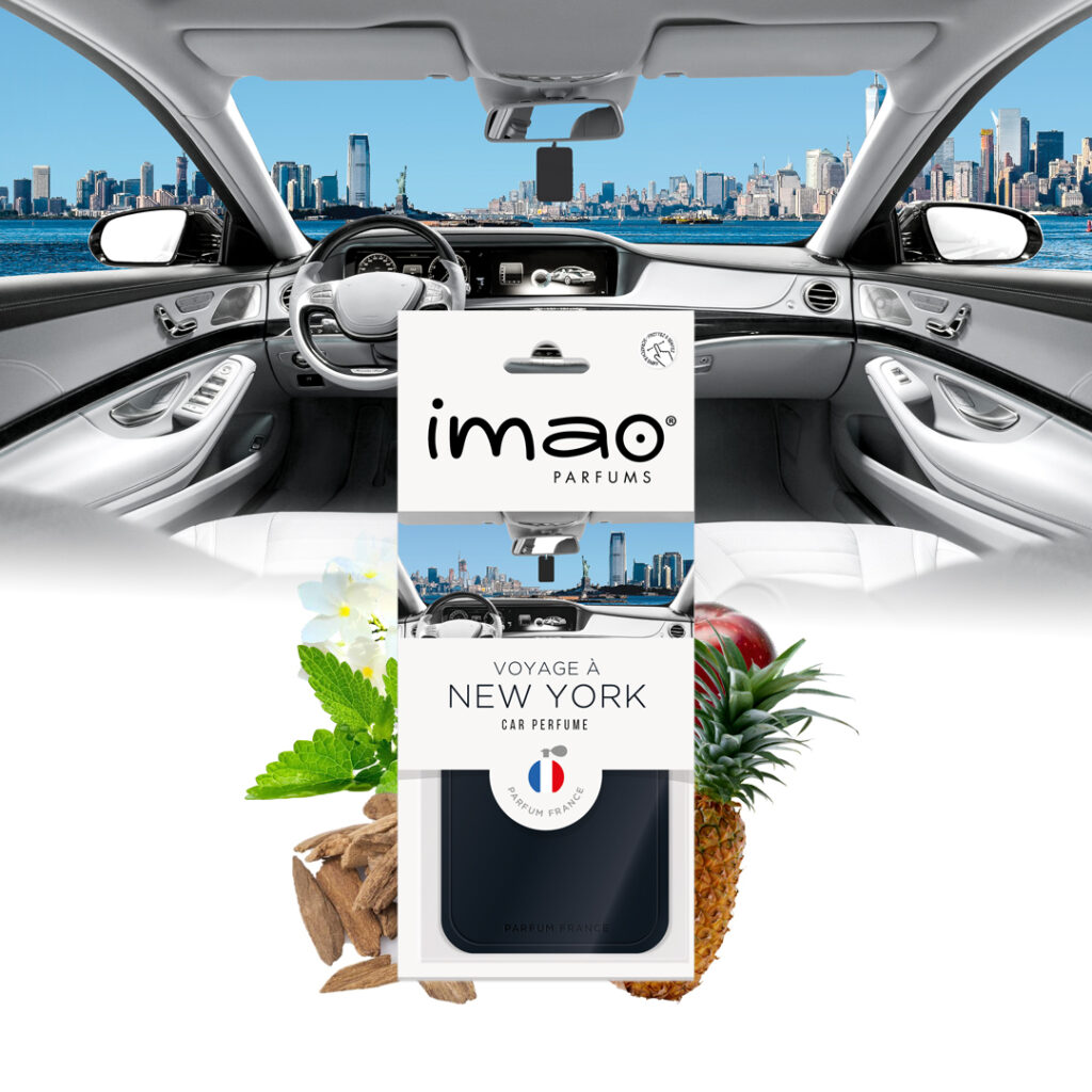 IMAO PARFUM FRANCE - Voyage À New York - Geurkaart - Crijns Carproducts