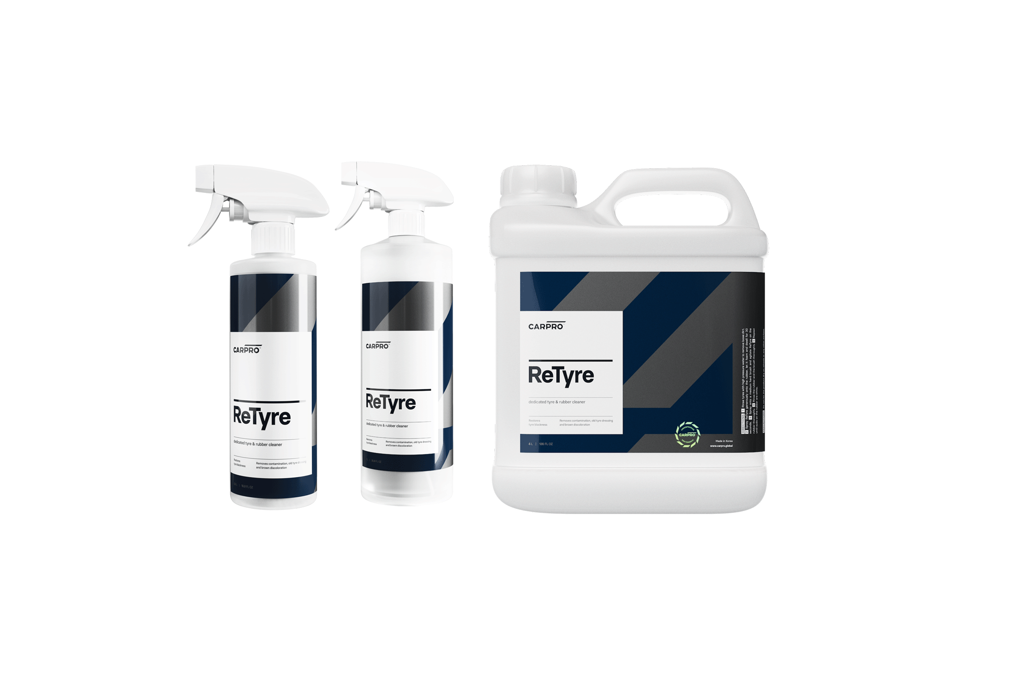 CARPRO - RETYRE - Tyre & Rubber Cleaner - Crijns Carproducts