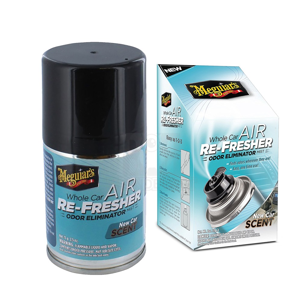 MEGUIARS - Air Refresher - Odor Eliminator - Geurbom - New Car Scent ...
