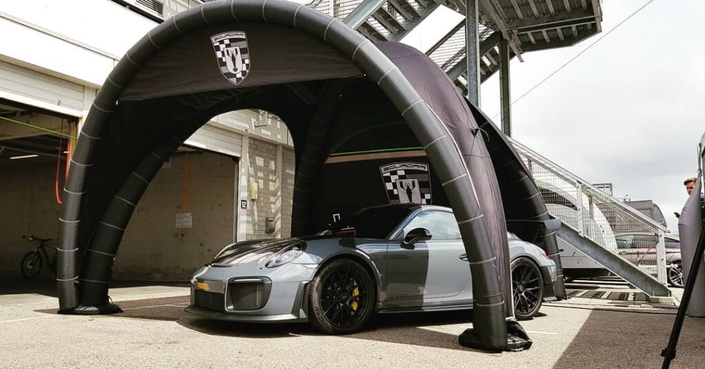 Airdome® - Inflatable Tent - 4x4M - Crijns Carproducts